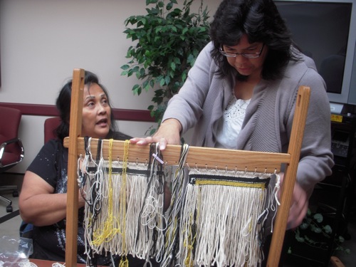 Chilkat Weaving Class #2 – Part III | Clarissa Rizal Blog