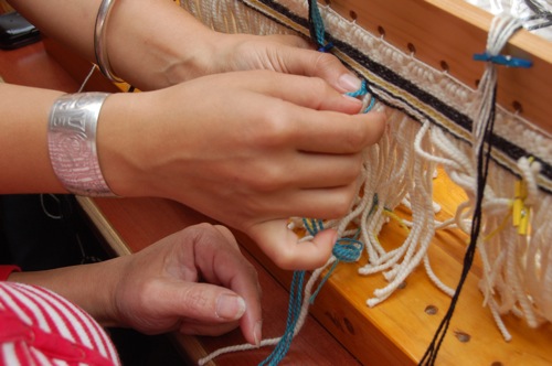 Chilkat Weaving Class in Juneau – Part III | Clarissa Rizal Blog