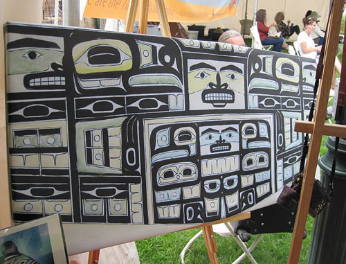 “Jennie Weaves An Apprentice” Chilkat Robe Finally Finished | Clarissa ...