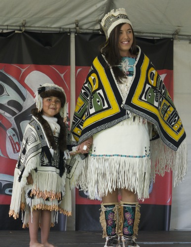 “Jennie Weaves An Apprentice” Chilkat Robe Finally Finished | Clarissa ...