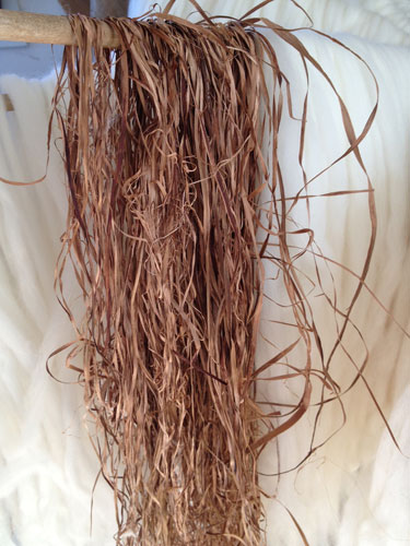 Yellow Cedar vs. Red Cedar in Chilkat Warp | Clarissa Rizal Blog