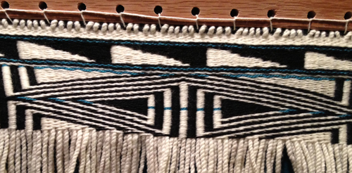 Ravenstail Border for a Button Blanket Robe | Clarissa Rizal Blog