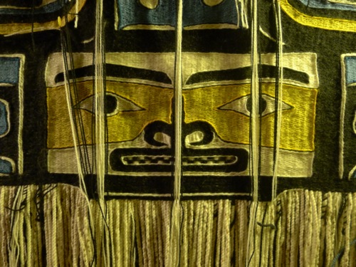 “Diving Whale Lovebirds” Chilkat Robe | Clarissa Rizal Blog