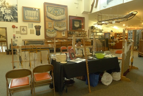 Chilkat Weaving Tour Part 4: Sheldon Museum, Haines, AK | Clarissa ...