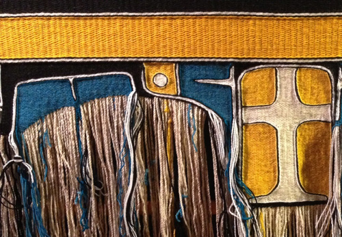 Chilkat “Resilience” Robe Progress Update: Christian Symbol | Clarissa ...