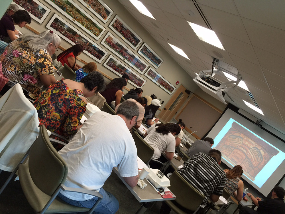 Learning Tlingit Form Line Art | Clarissa Rizal Blog