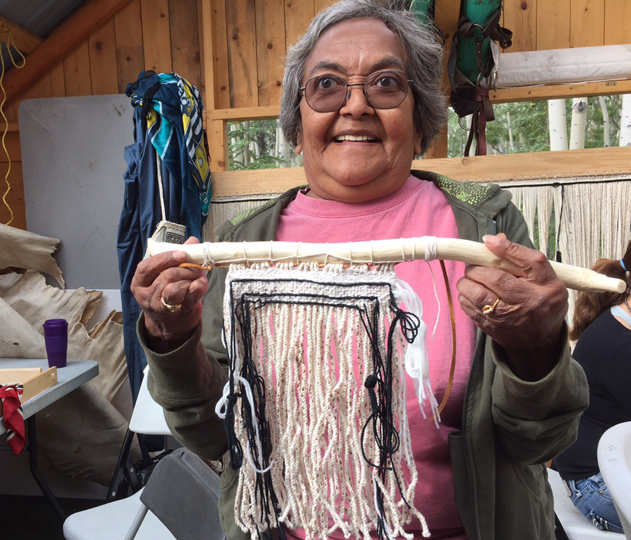 Weaving Class During Celebration in Yukon | Clarissa Rizal Blog